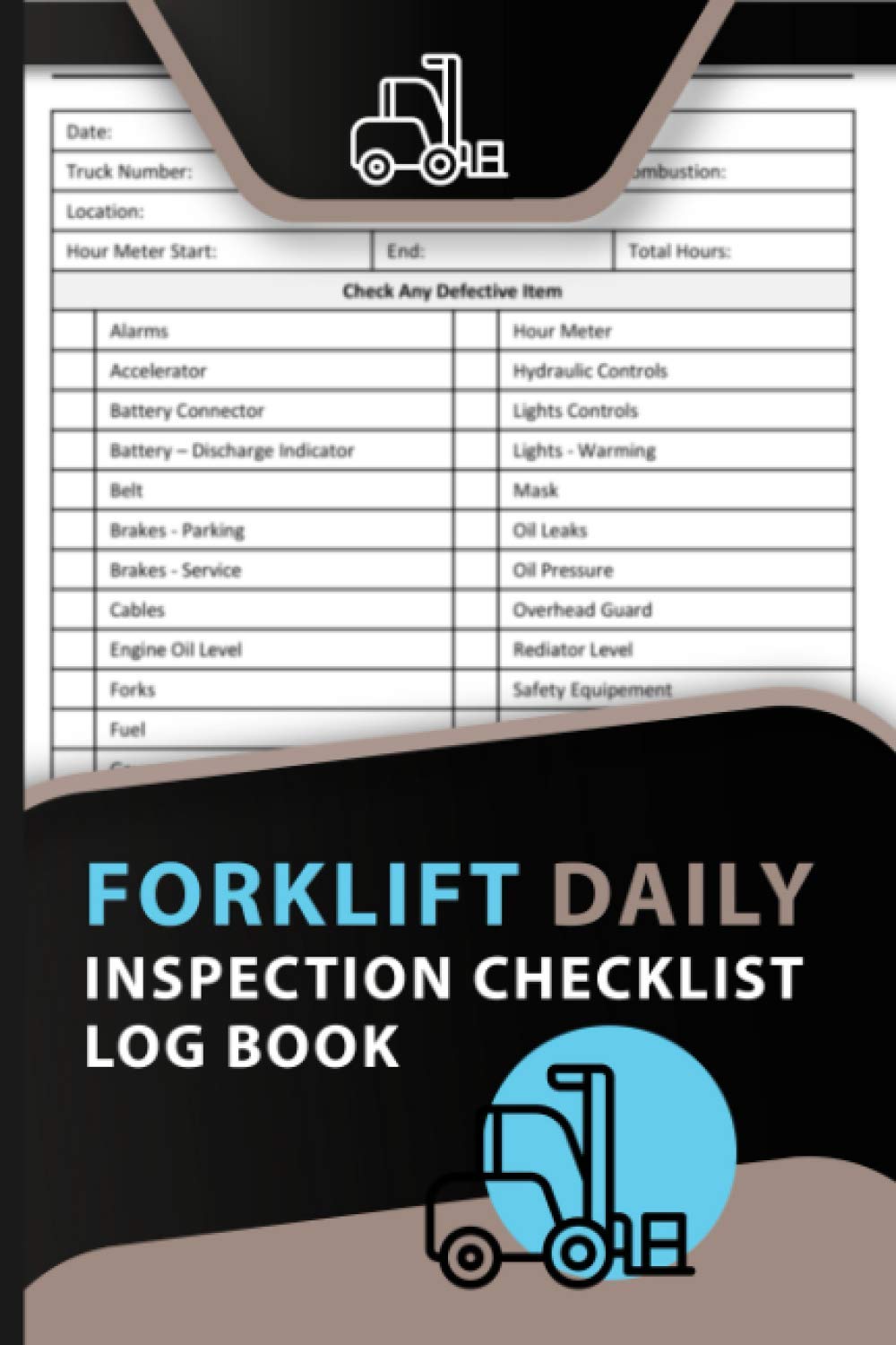 Buy Forklift Daily Inspection Checklist Log Book: Forklift Checklist ...
