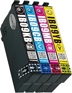 Amazon.co.jp: IB09CL4B PG(KB/CB/MB/YB)【4色セット(全色顔料)】【大容量】 最新 互換 インクカートリッジ 電卓 IB09KB IB09CB IB09MB ...