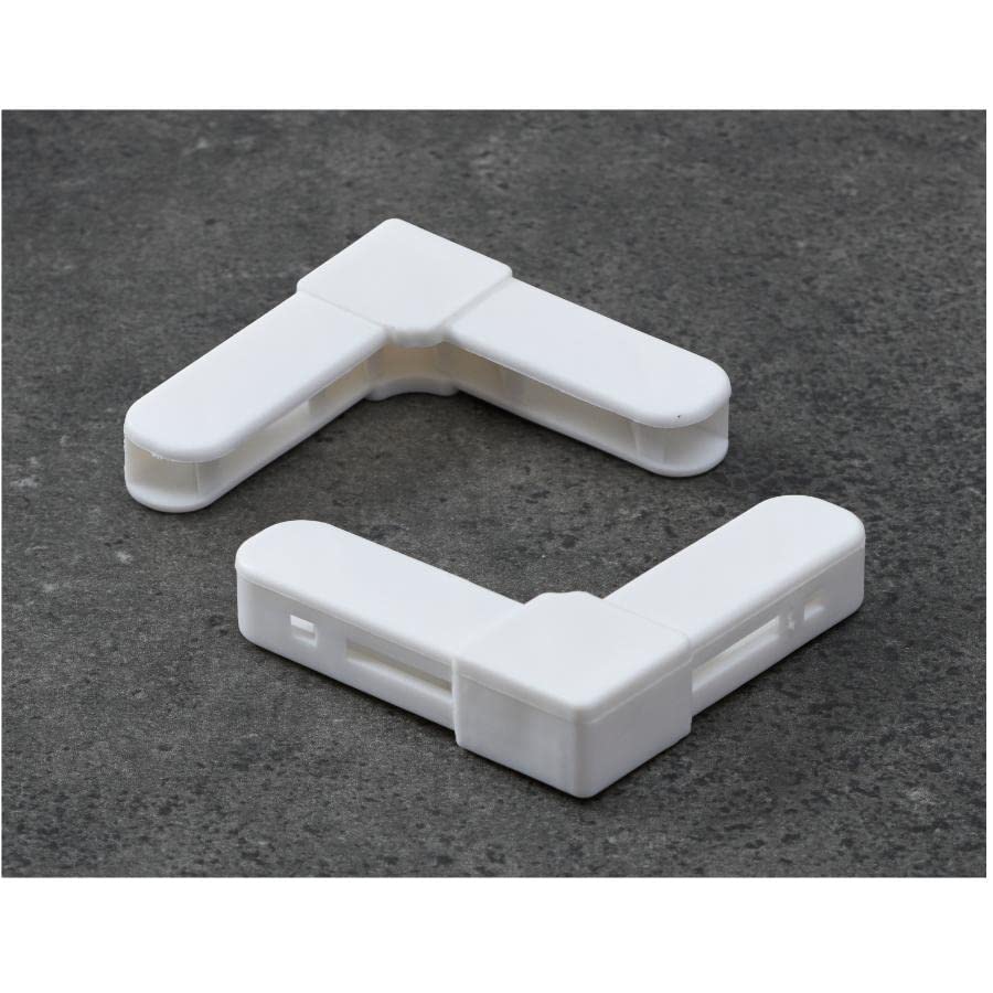 Amazon.com: 4 Pack 7/16" White Screen Frame Corners : Tools & Home ...