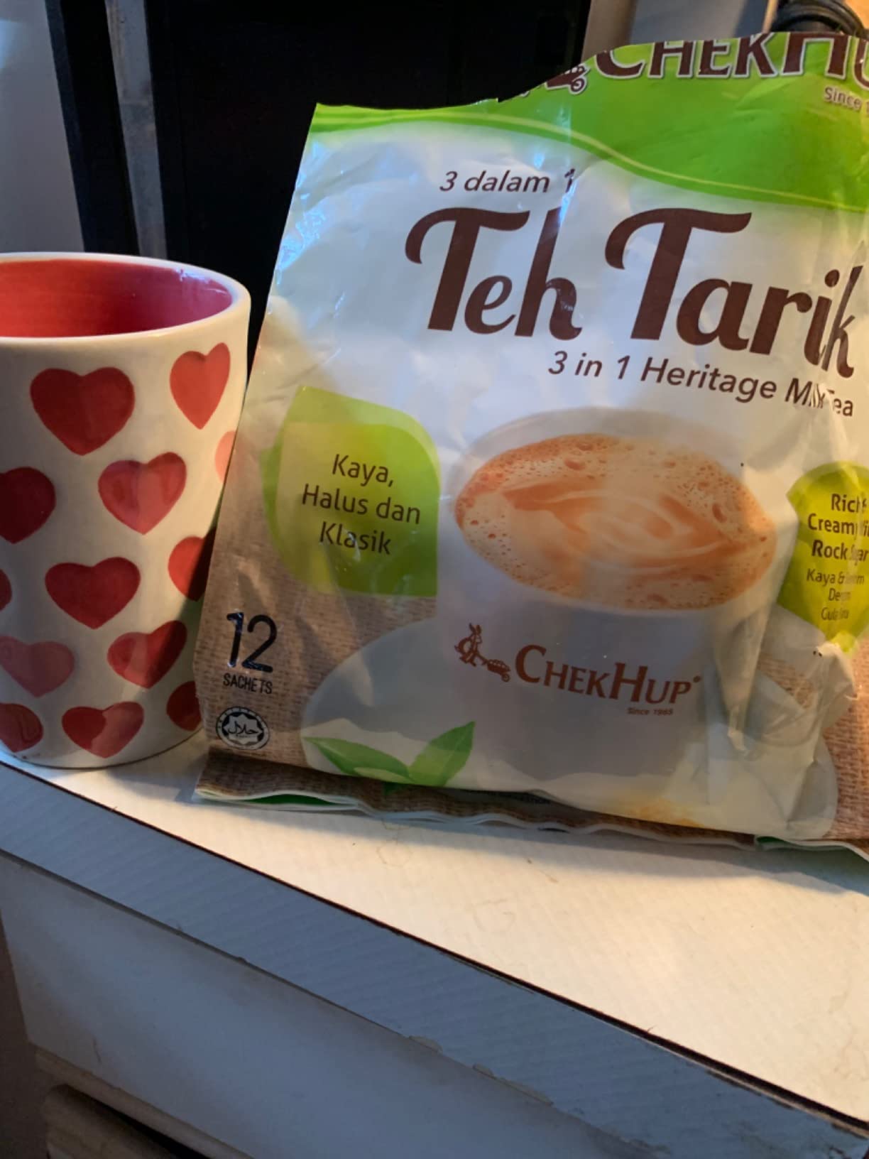 Amazon.com : Authentic Chek Hup/Teh Tarik 3 In 1 Instant Milk Tea ...