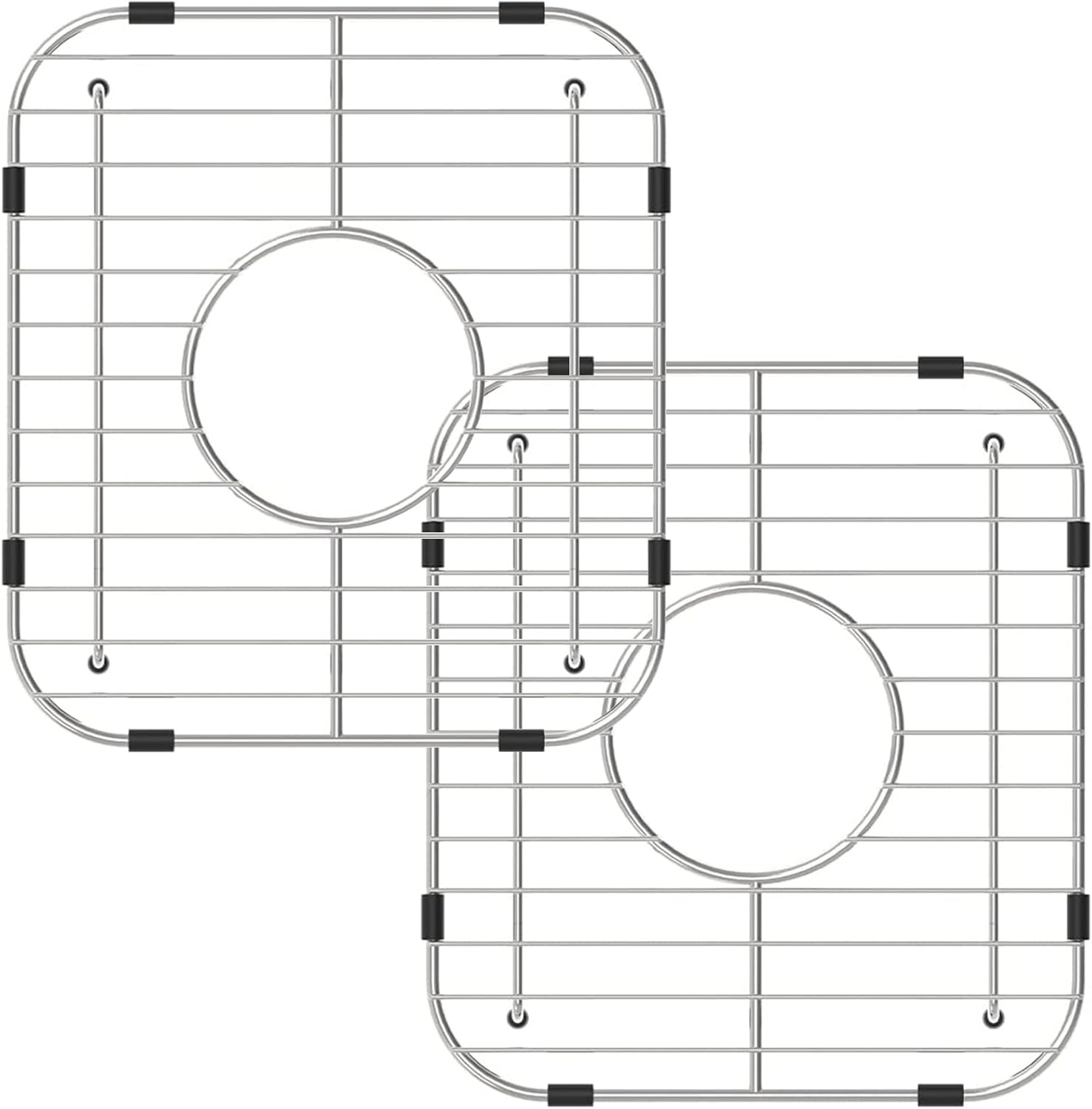 Amazon.com: Homics Bottom of Sink Protector Rack, Stainless Steel 13.2 ...