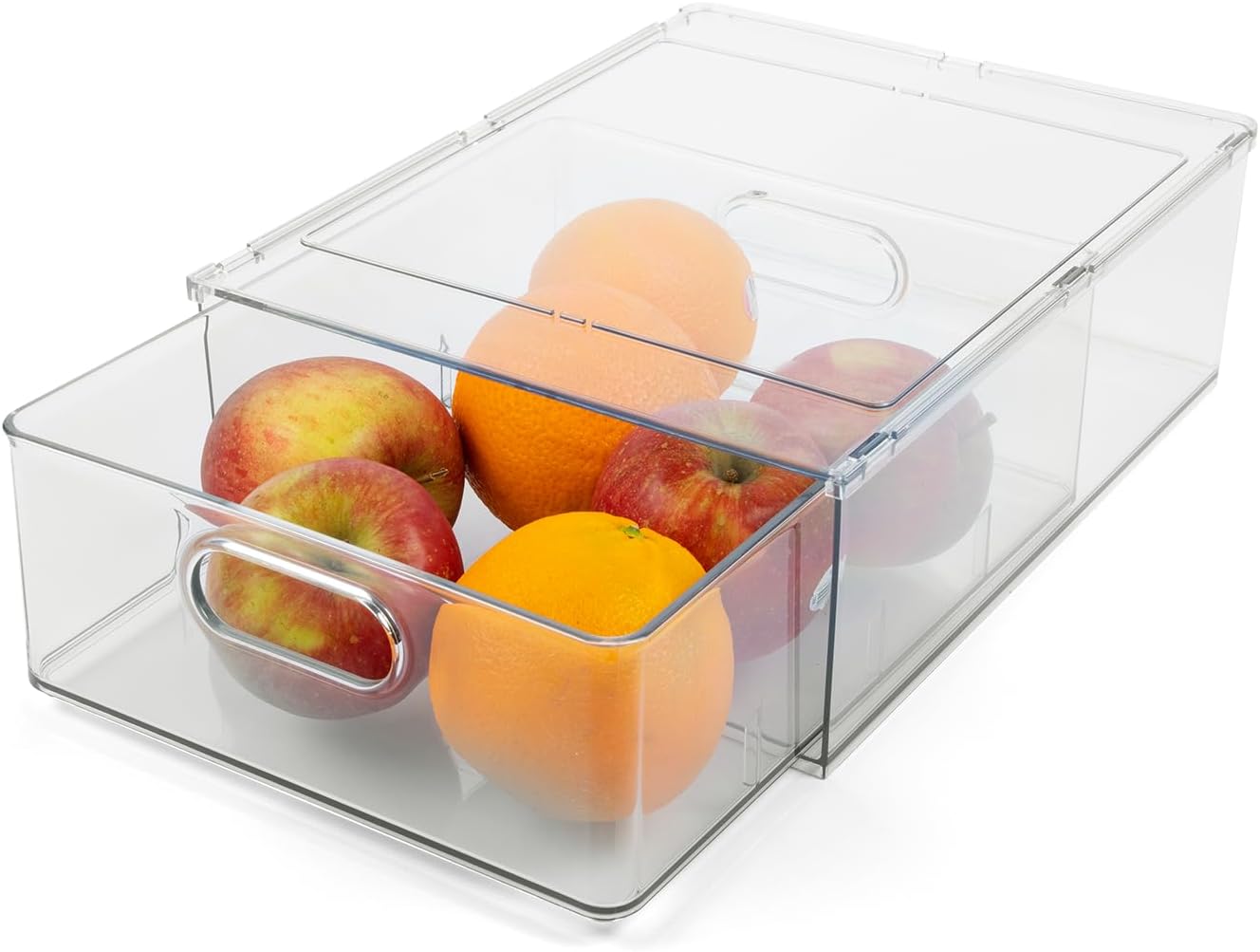 Amazon.com - Tidy Tools Clear Plastic Refrigerator Organizer Bins With ...