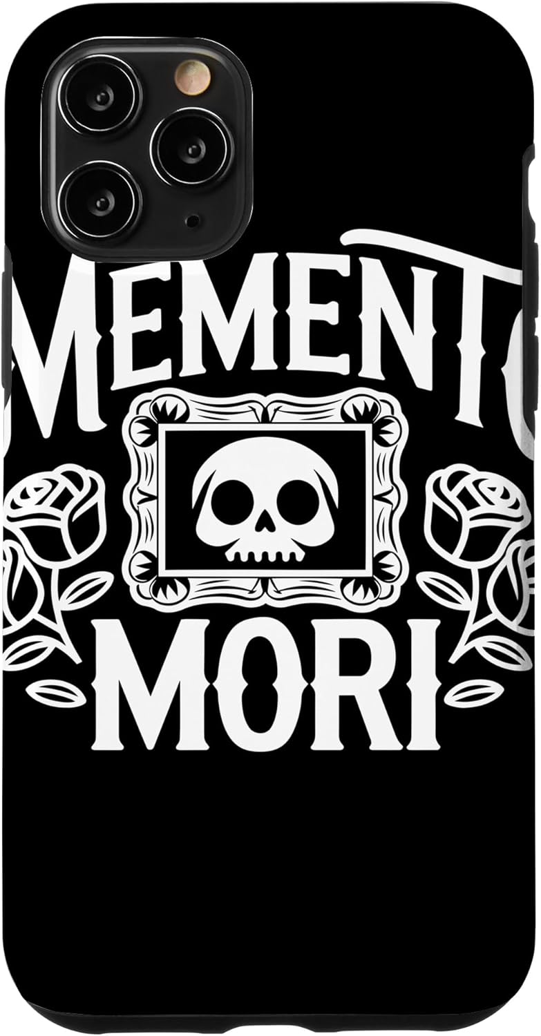 Amazon.com: iPhone 11 Pro Memento Mori Philosopher Aesthetic Roses ...