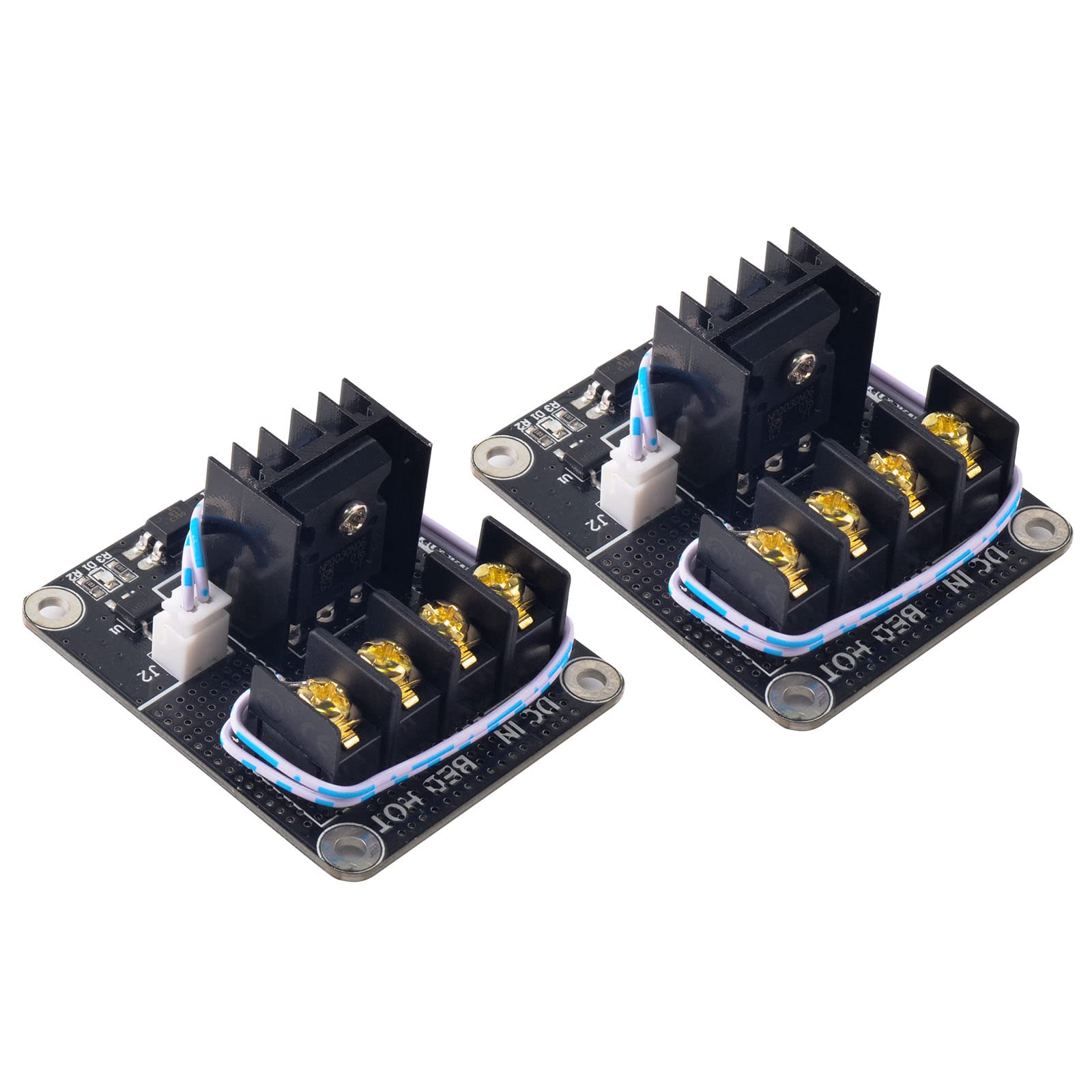 Buy Heat Bed Mosfet,MACTISICAL 2 Pack 3D Printer Hot Bed Power Module ...
