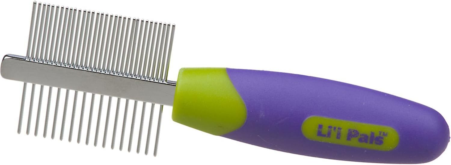 Pet Combs : Amazon.com: Coastal Pet - Li'l Pals - Double-Sided Dog Comb ...