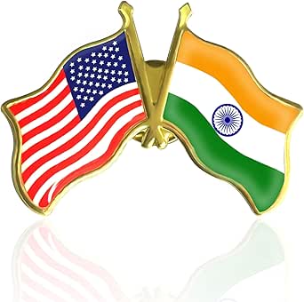 Amazon.com: 6Pack American India Friendship Flag Pins Bulk -1.5” Metal ...