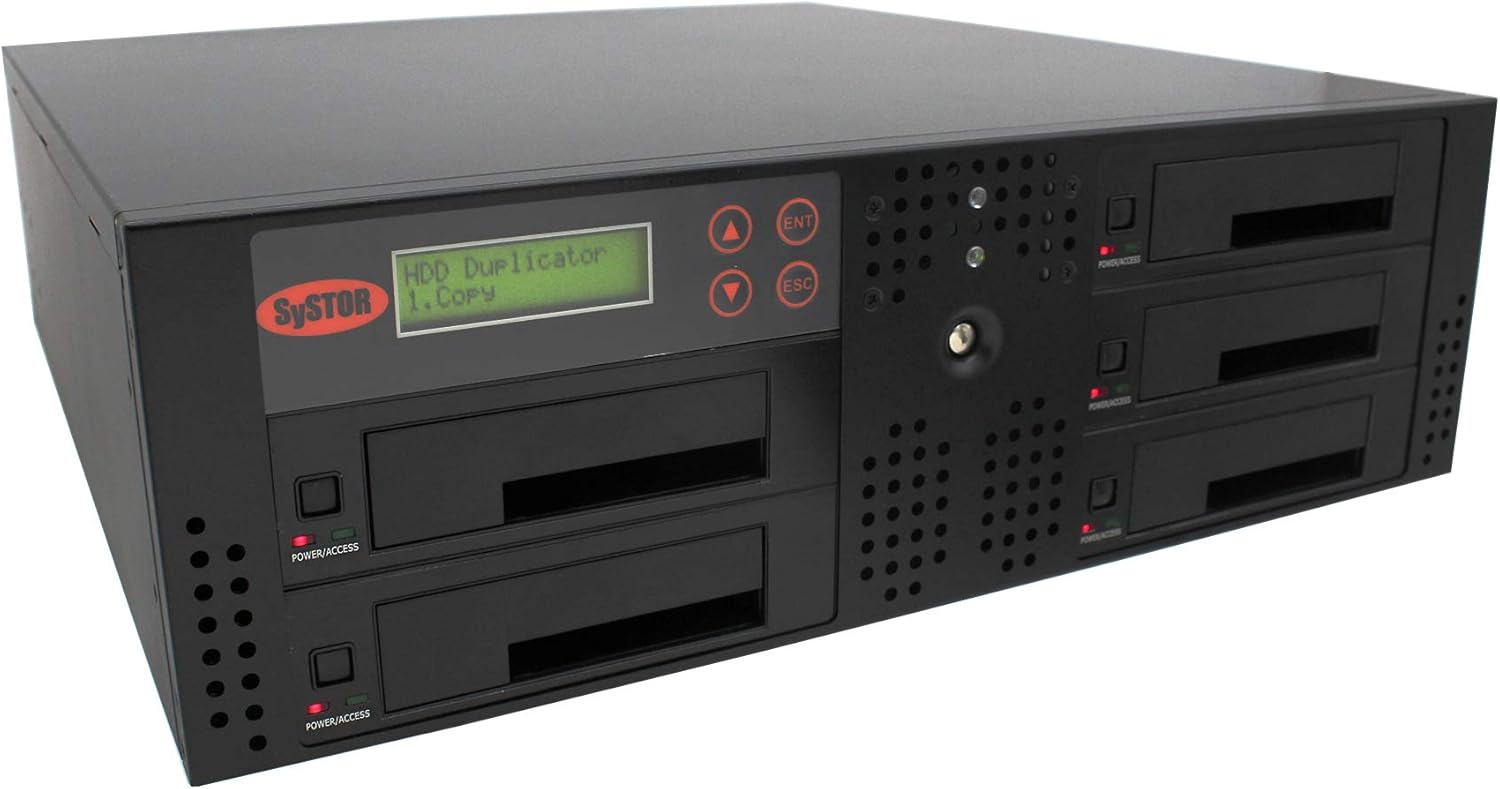 Amazon.com: Systor 1 to 4 SATA 90MB/S Rackmount Hard Disk Drive/Solid ...