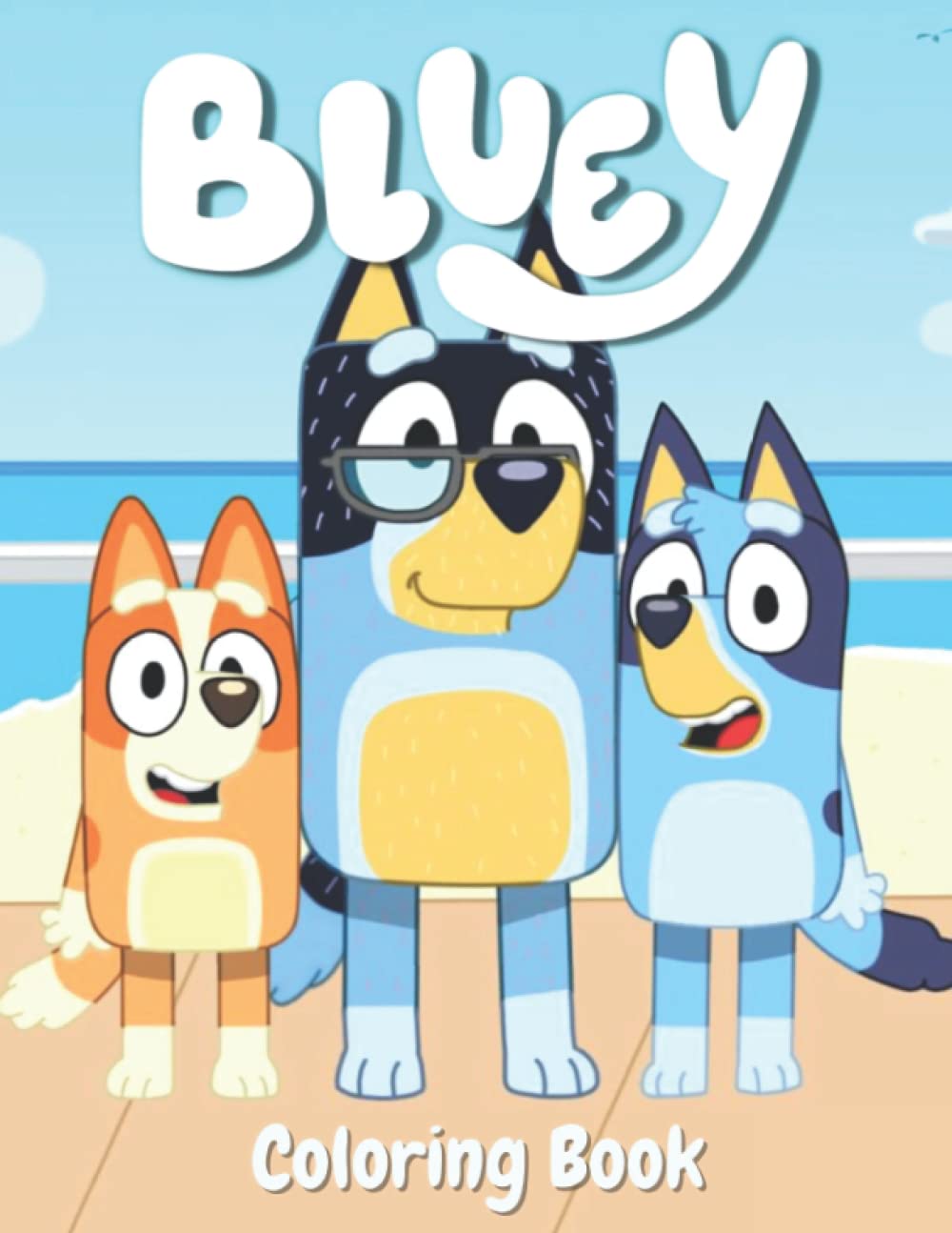 Buy Blûeý Coloring Book: 66 Pages, Excellent Blûeý Jumbo Coloring Book ...