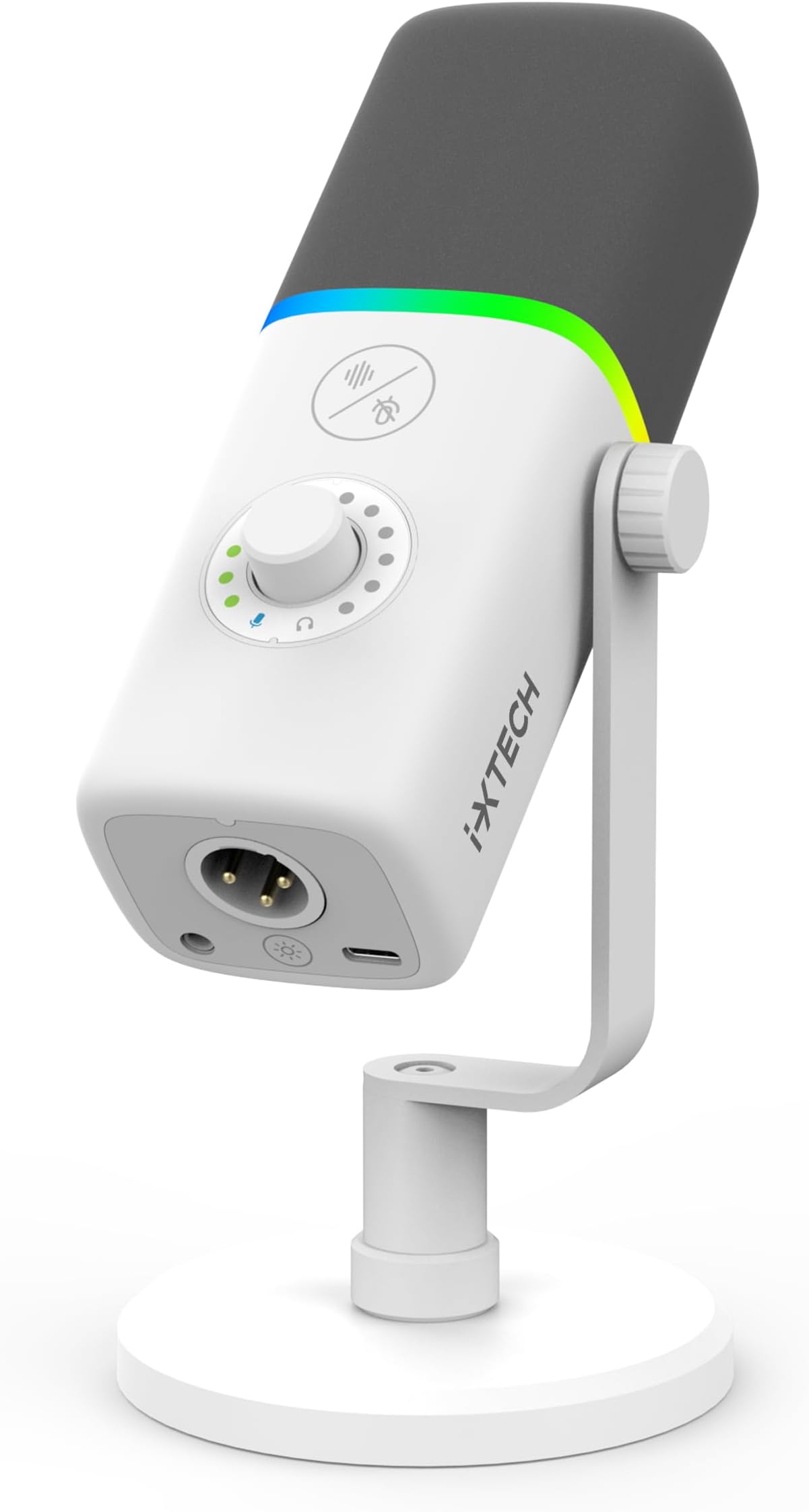 Amazon.com: IXTECH Gaming USB Microphone for PC, Noise Cancellation ...