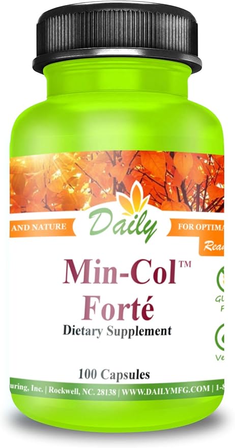 Amazon.com: Daily Manufacturing Min-Col Forte |100 Capsules