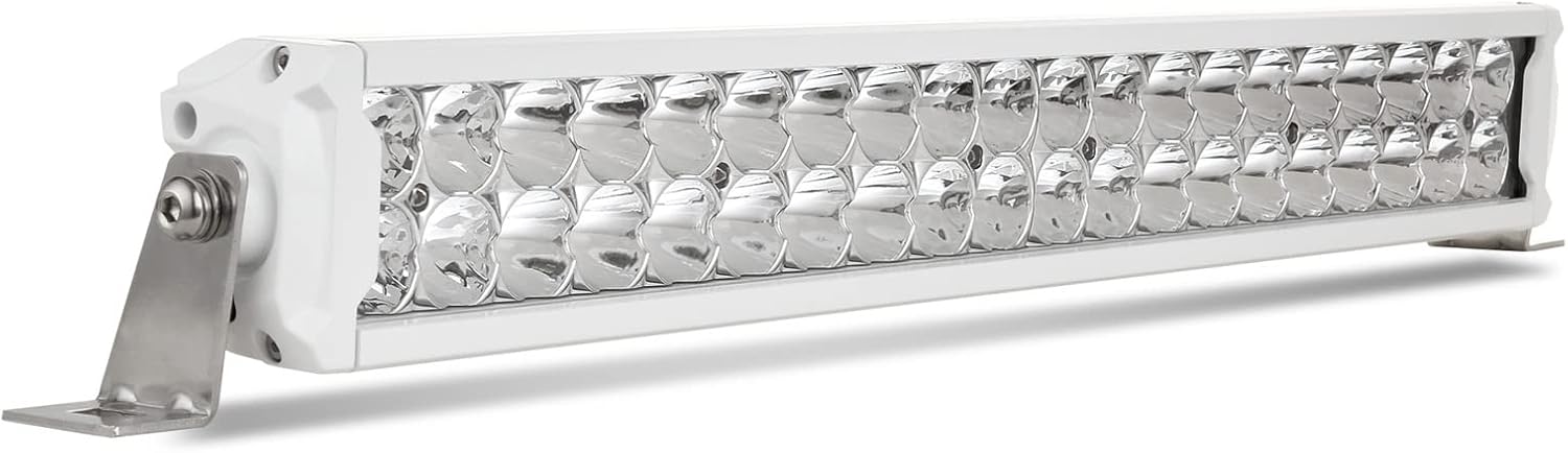 Amazon.com: BIGLION.X White LED Light Bar 22 inch Double Row Spot&Flood ...