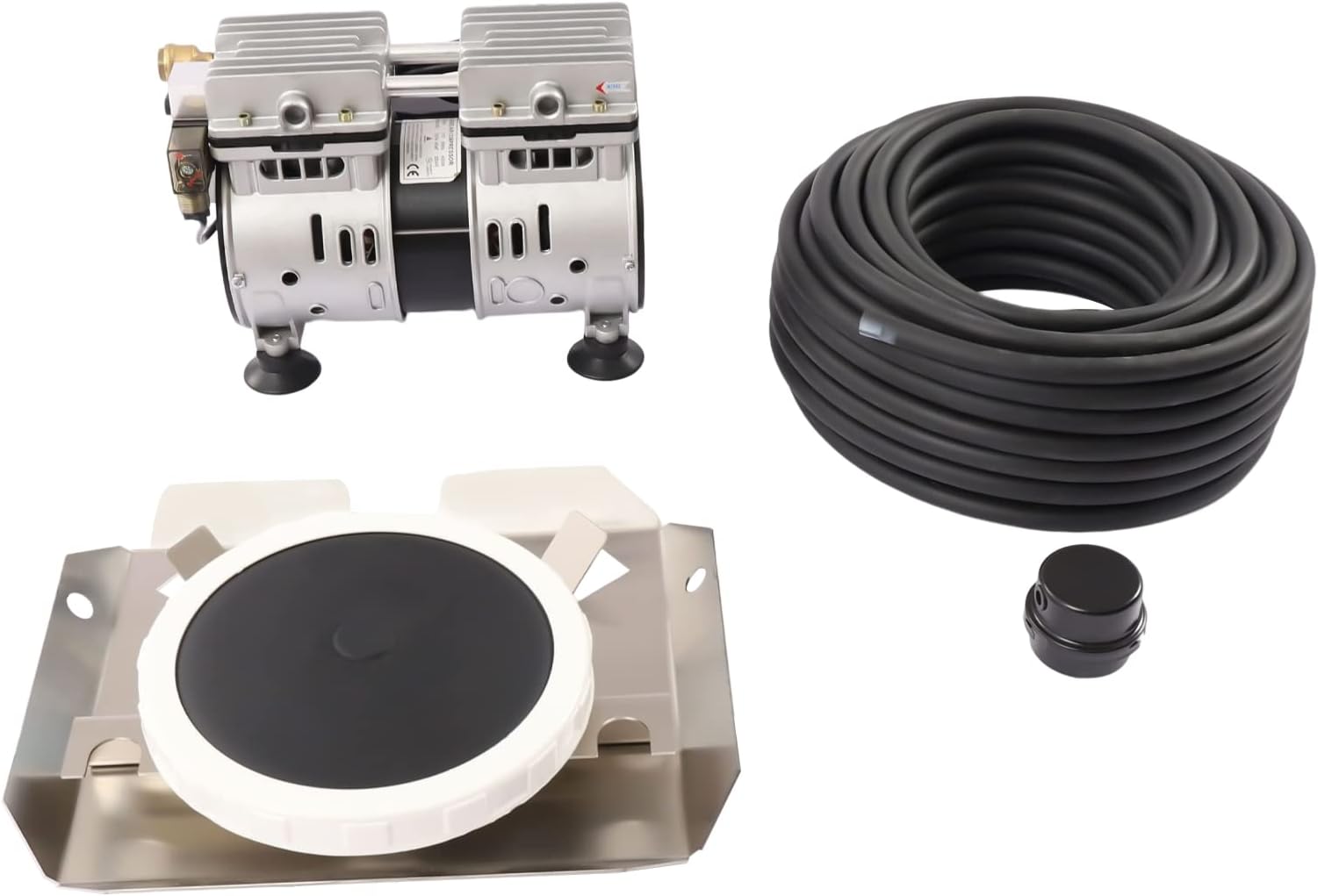 Amazon.com : Aeration System for up to 1 Acre Ponds & Lakes 1/2HP ...