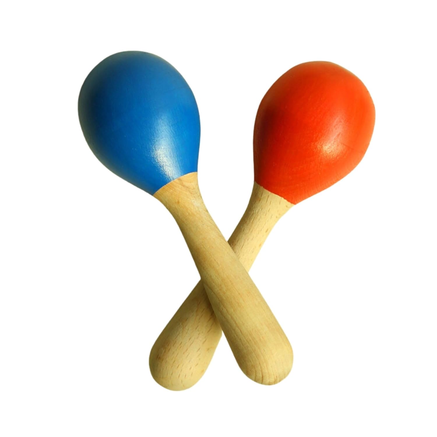 Earthy Tweens Wooden Maracas Set | Open Ended Toys for Toddlers (2 ...