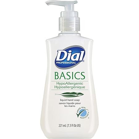 Amazon.com: Dial Professional Basics Hypoallergenic Liquid Hand Soap ...