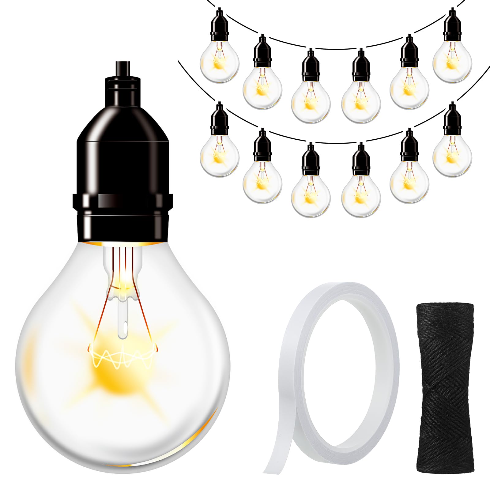 Beyond The Lights 45-Pack Rustic Light Bulb Cutouts - Bulletin Board ...