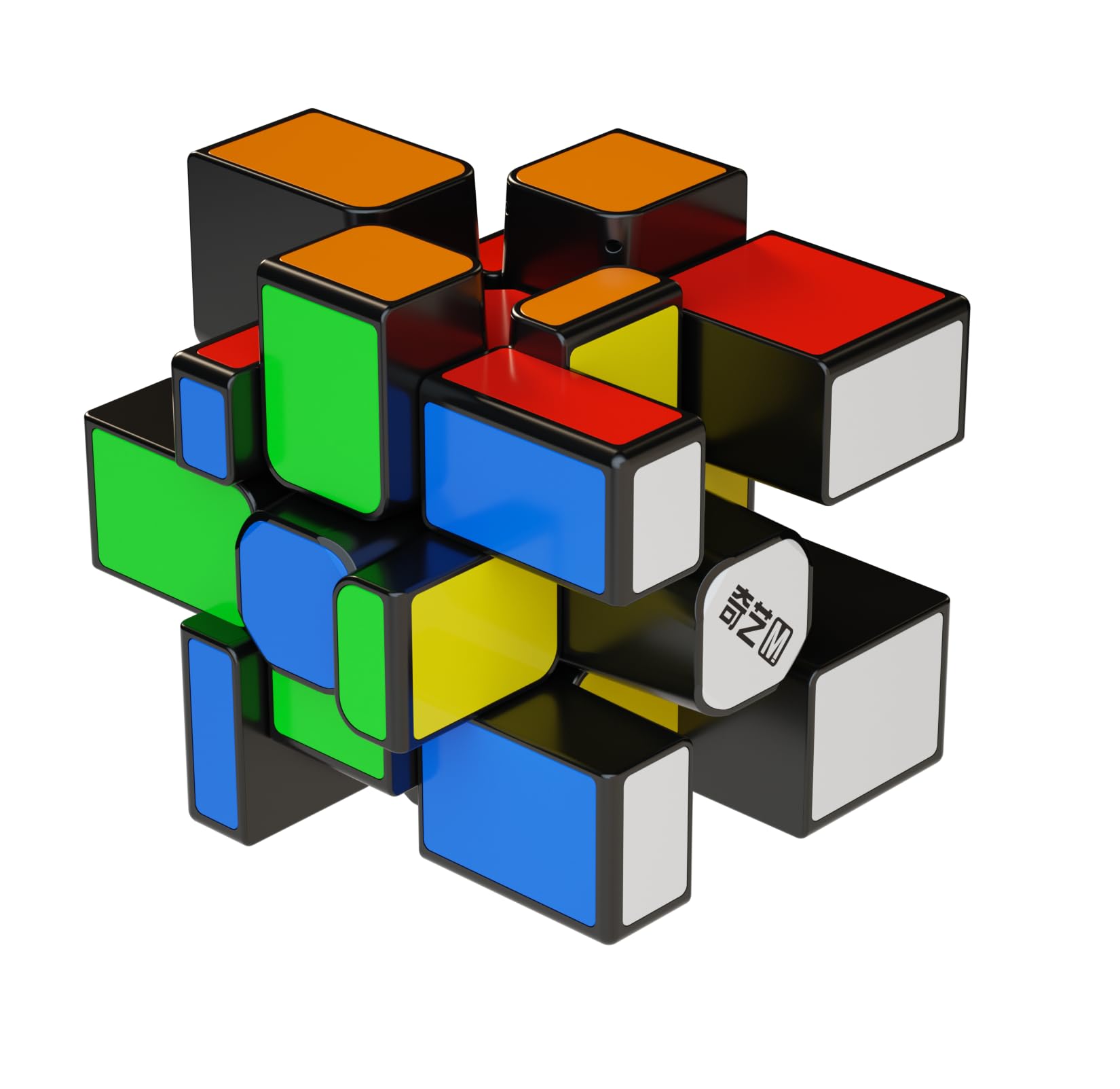 Amazon.com: Qiyi Magnetic Mirror Cube 3x3x3 Speed Cube Magnets ...