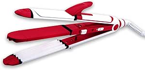 FLEXY® Germany 3 in 1 Hair Straightner Styler With Curler & Crimping ...