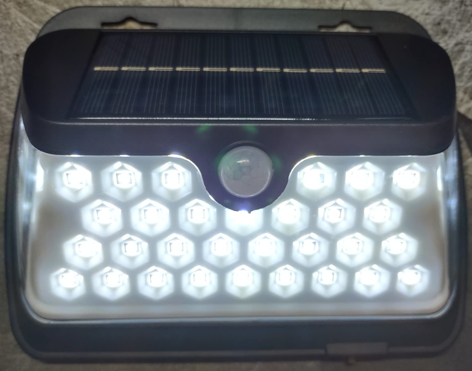 NEIKO 40497A Outside Solar Light with Motion Sensor, 4 Pack, Outdoor ...