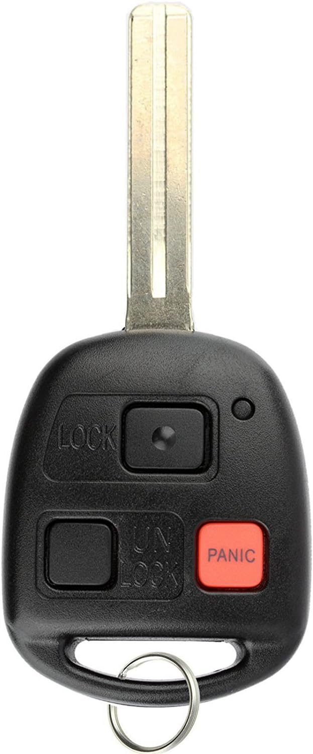 Amazon.com: Beefunny Replacement Remote Car Key Fob 4C Chip for Lexus ...