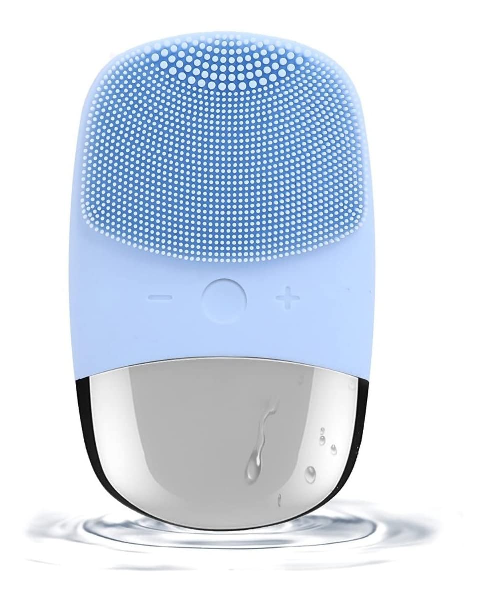 Meyado Cepillo de limpieza facial，masajeador facial sónico resistente ...