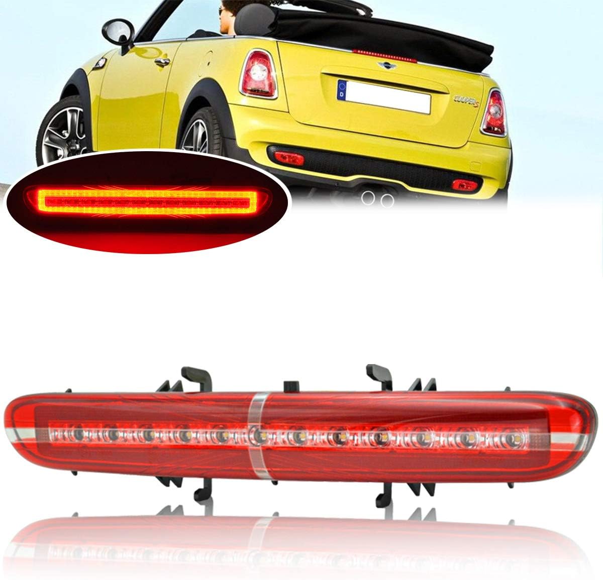 Amazon.com: iJDMTOY Clear Lens LED Rear Fog Running Lamps Assy ...