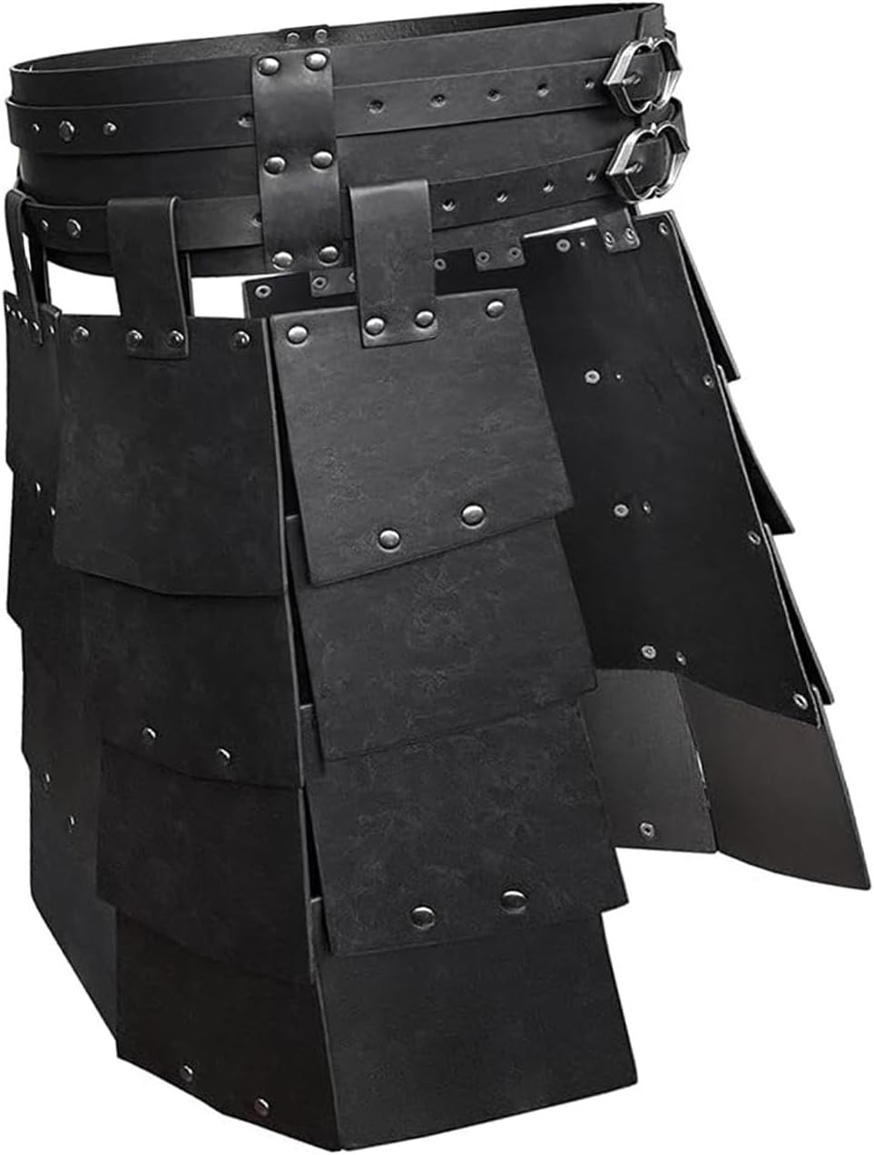 Amazon.com: Qianly Medieval PU Leather Thigh Armor, Double Sides Waist ...