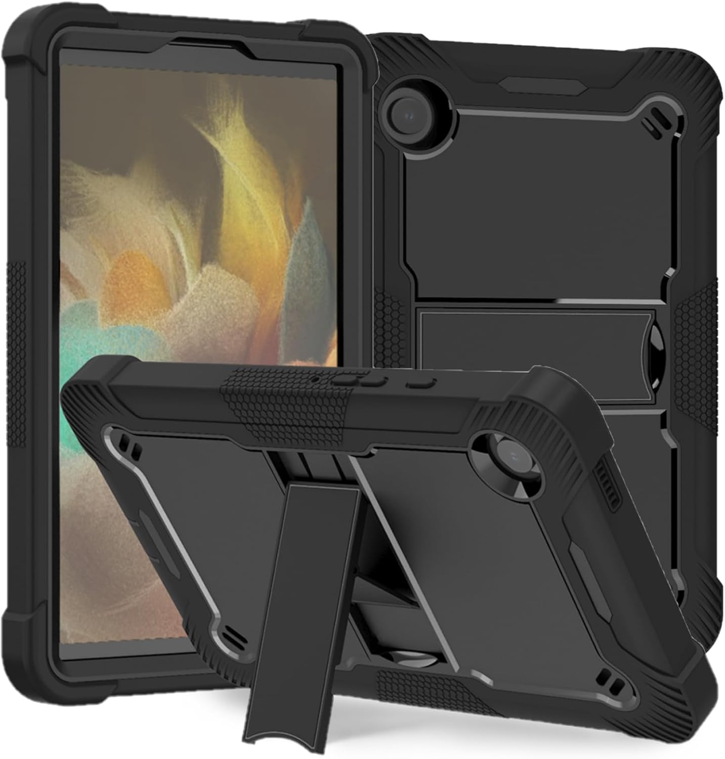 Amazon.com: Bingcok Galaxy Tab A9 Kids Case, Rugged Full-Body Hybrid Shockproof Drop Protection ...