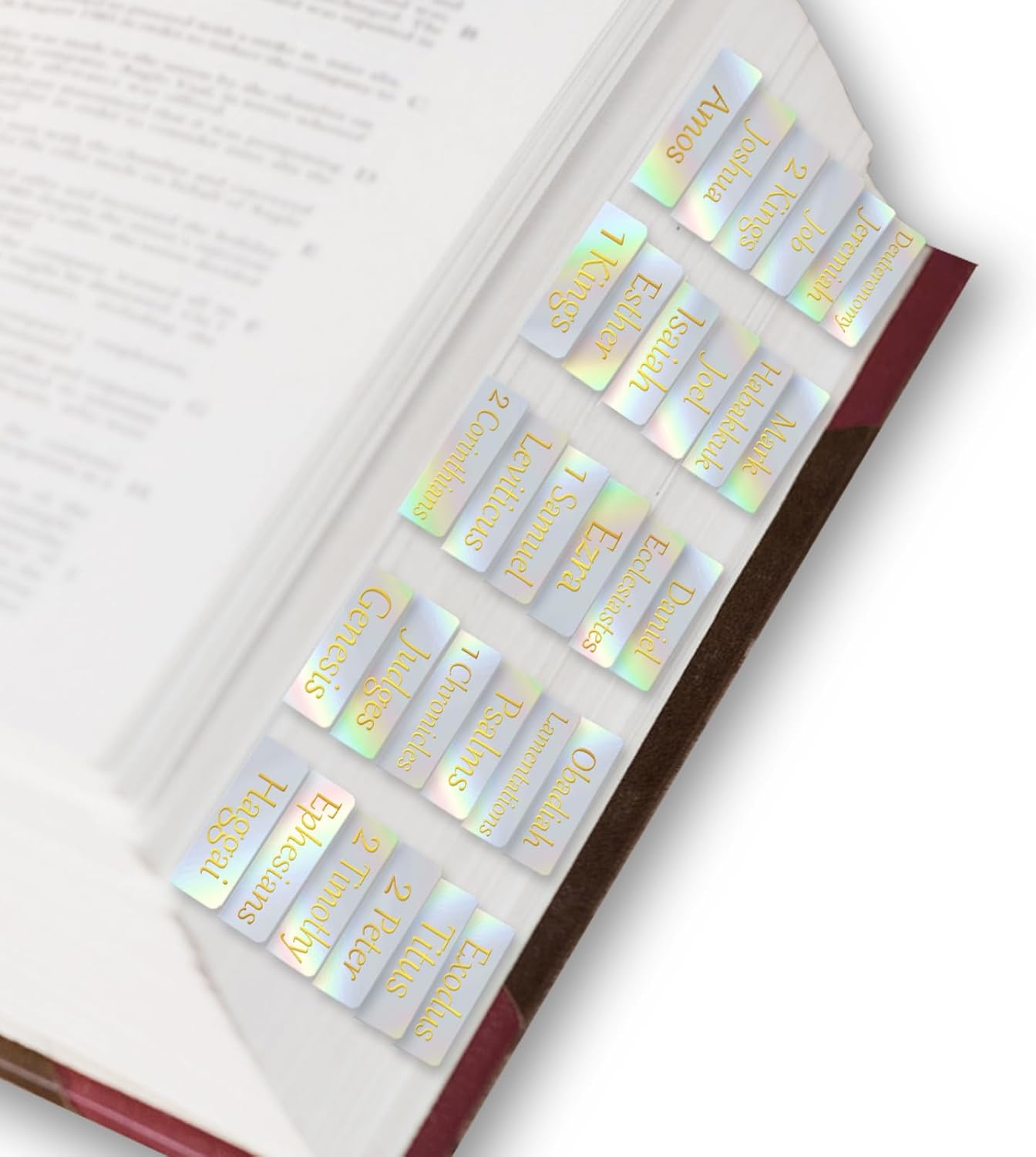 Amazon.com : STARLIBOO- Bible Tabs, Laminated Bible Tabs for Women ...