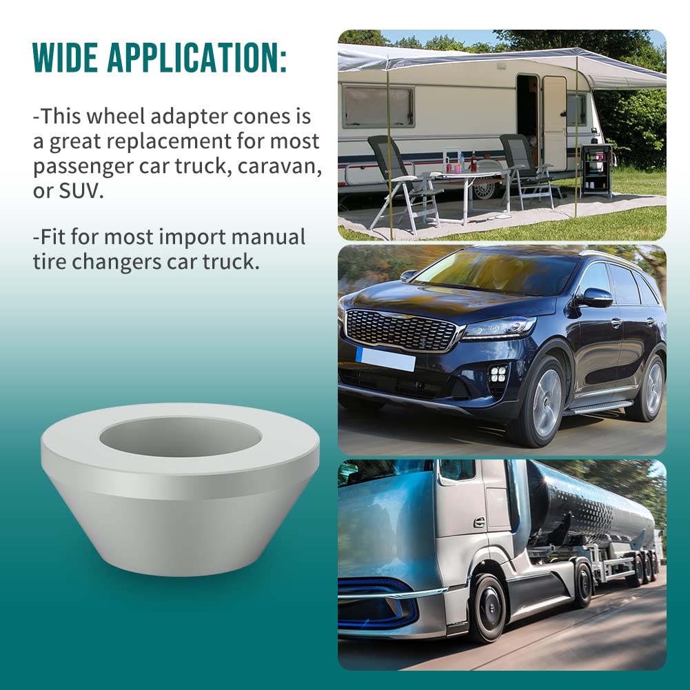 Snapklik.com : Manual Tire Changer Centering Cone, Billet Aluminum ...