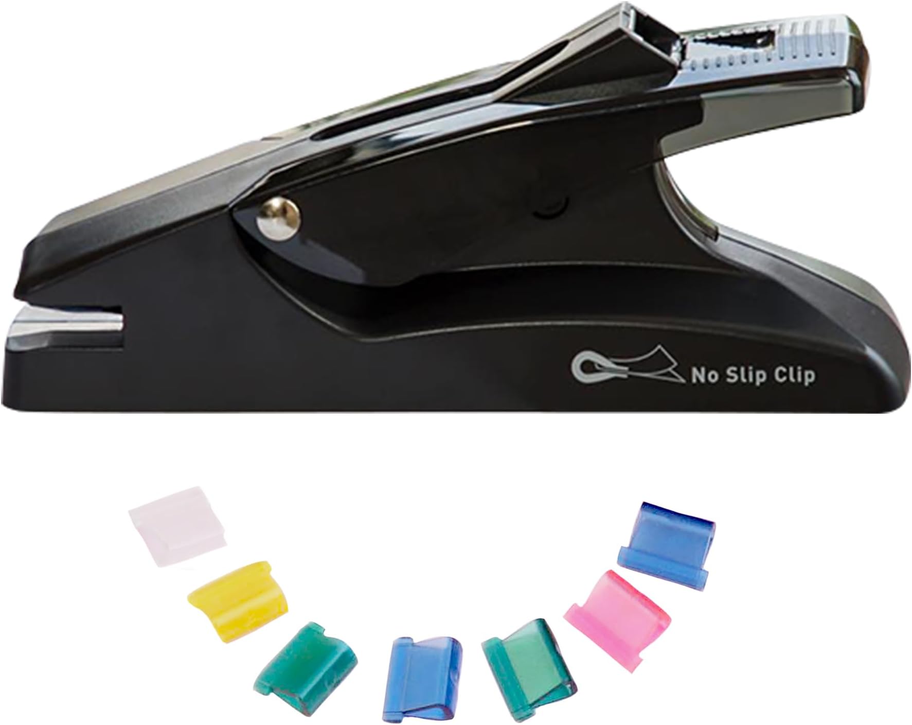 Amazon.com : OfficeGoods No Slip Clip Staple Free Stapler ...