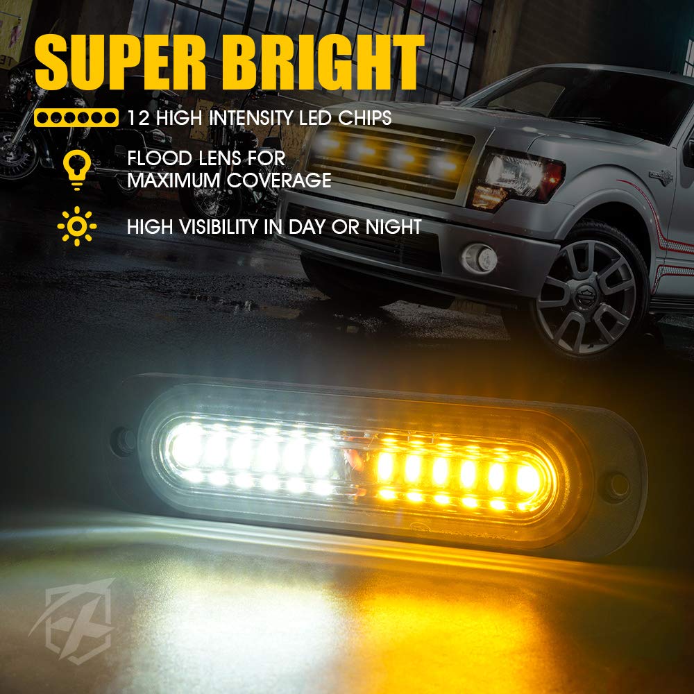 Beacon Light OPP ULITE White Aber Strobe Light With Control Panel, 20 ...