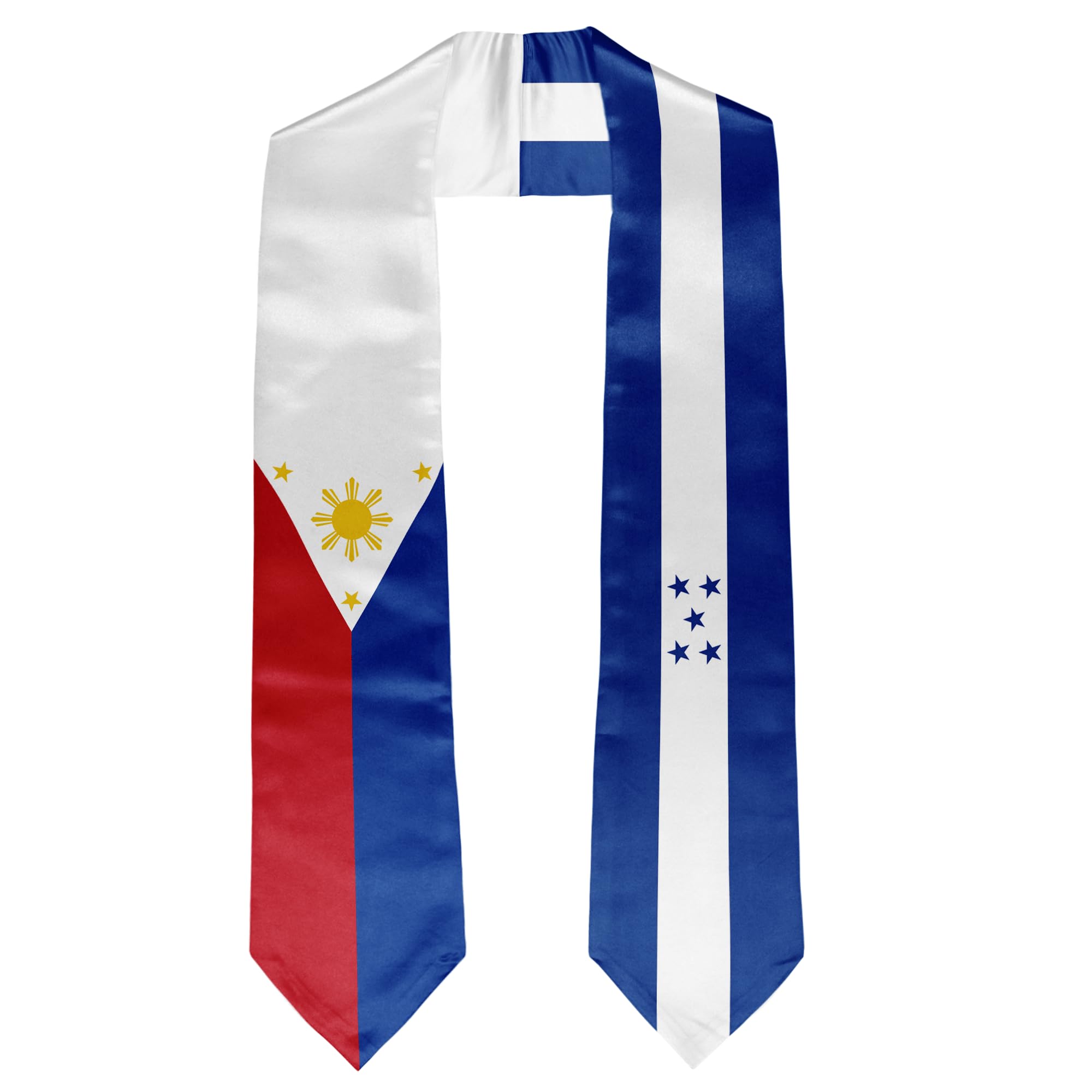 Snapklik.com : Graduation Stole Sash Philippines Honduras Flag ...