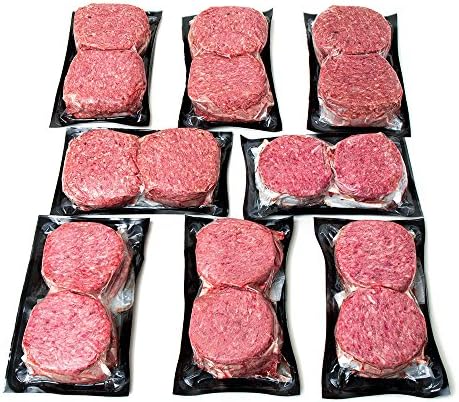 Amazon.com : Angus Wagyu Ground Beef Patties By Nebraska Star Beef ...