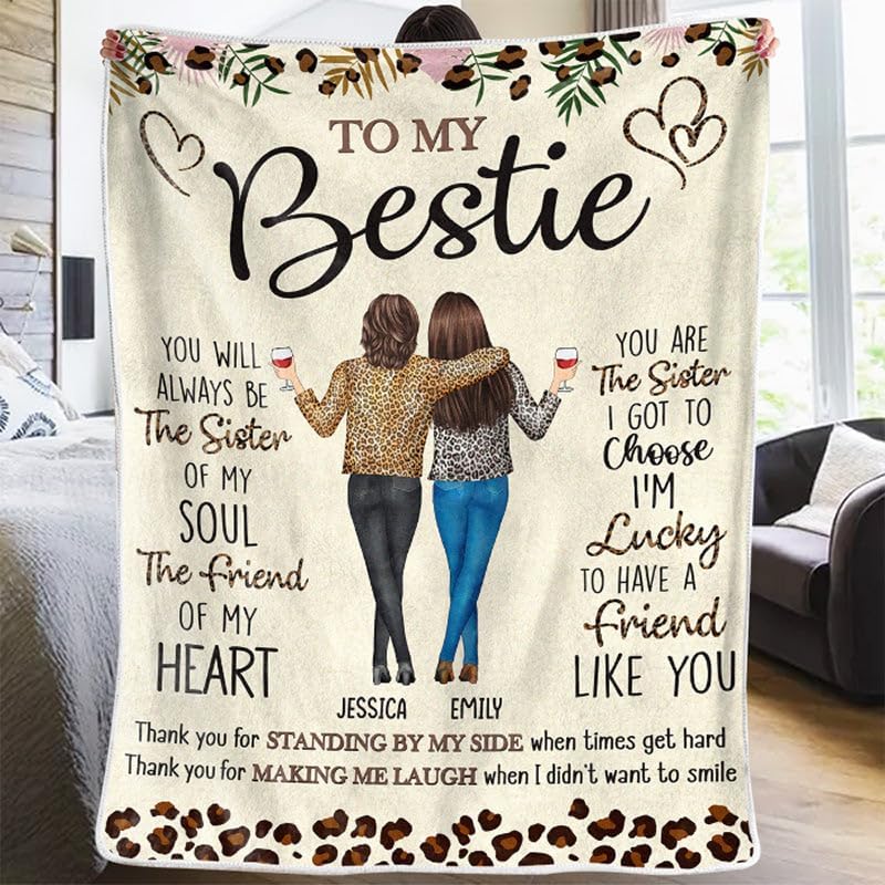 Amazon.com: Pawfect House Sister of Soul Friend of Heart, Personalized ...