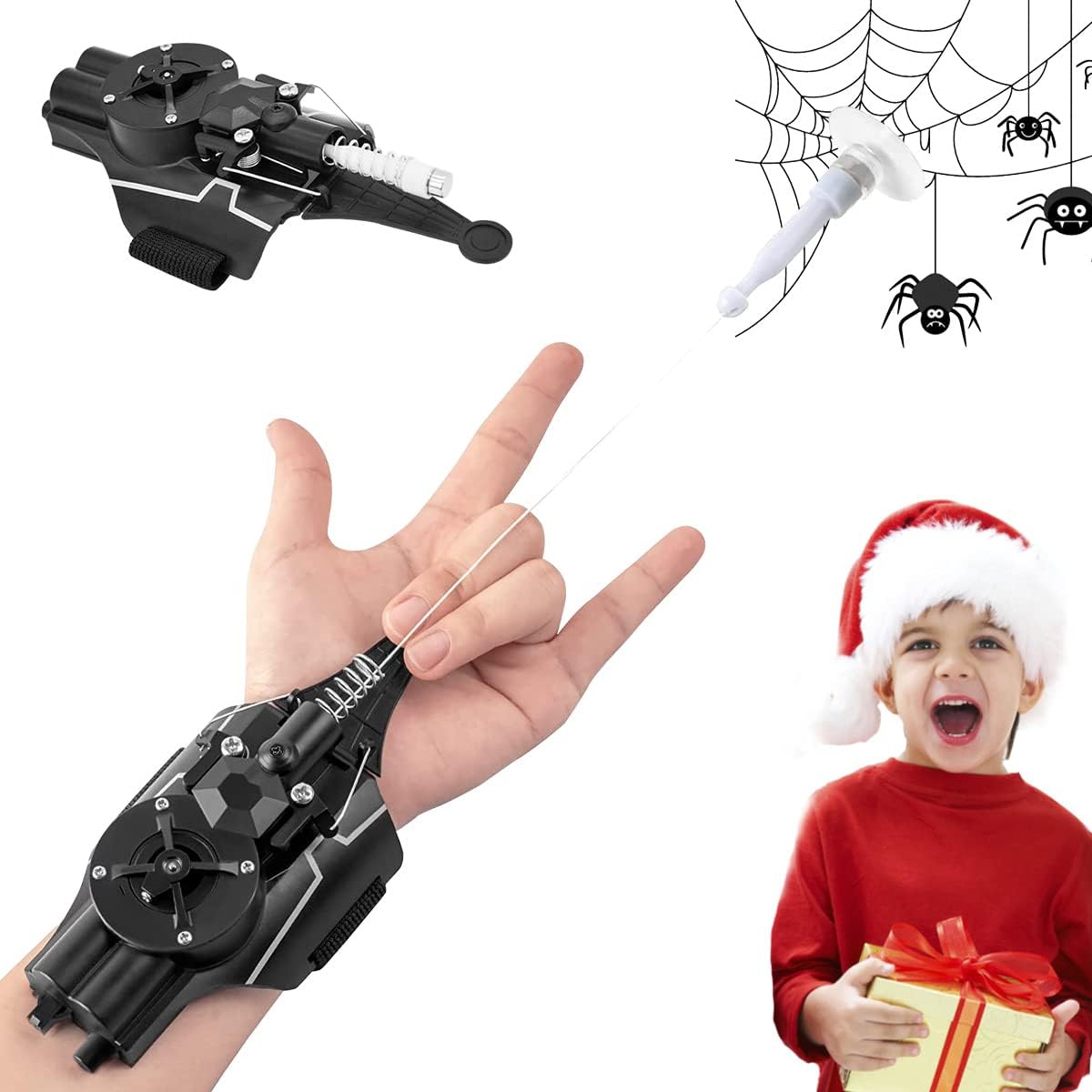 Web Shooter, Spider Launcher Toy, Automatic Take-up, Web Launcher, Hero ...
