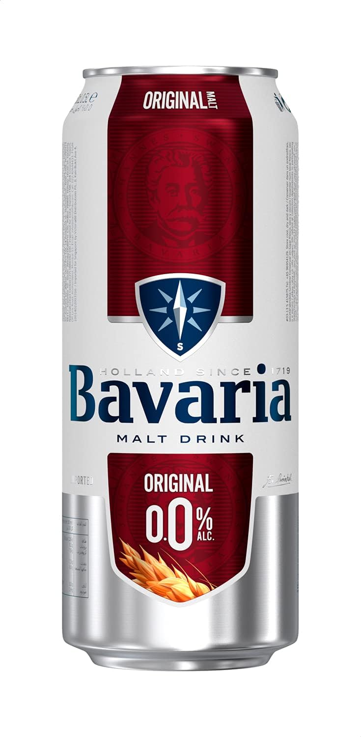 Bavaria Can Malt Drink - 24 x 500ml: Buy Online at Best Price in Egypt ...