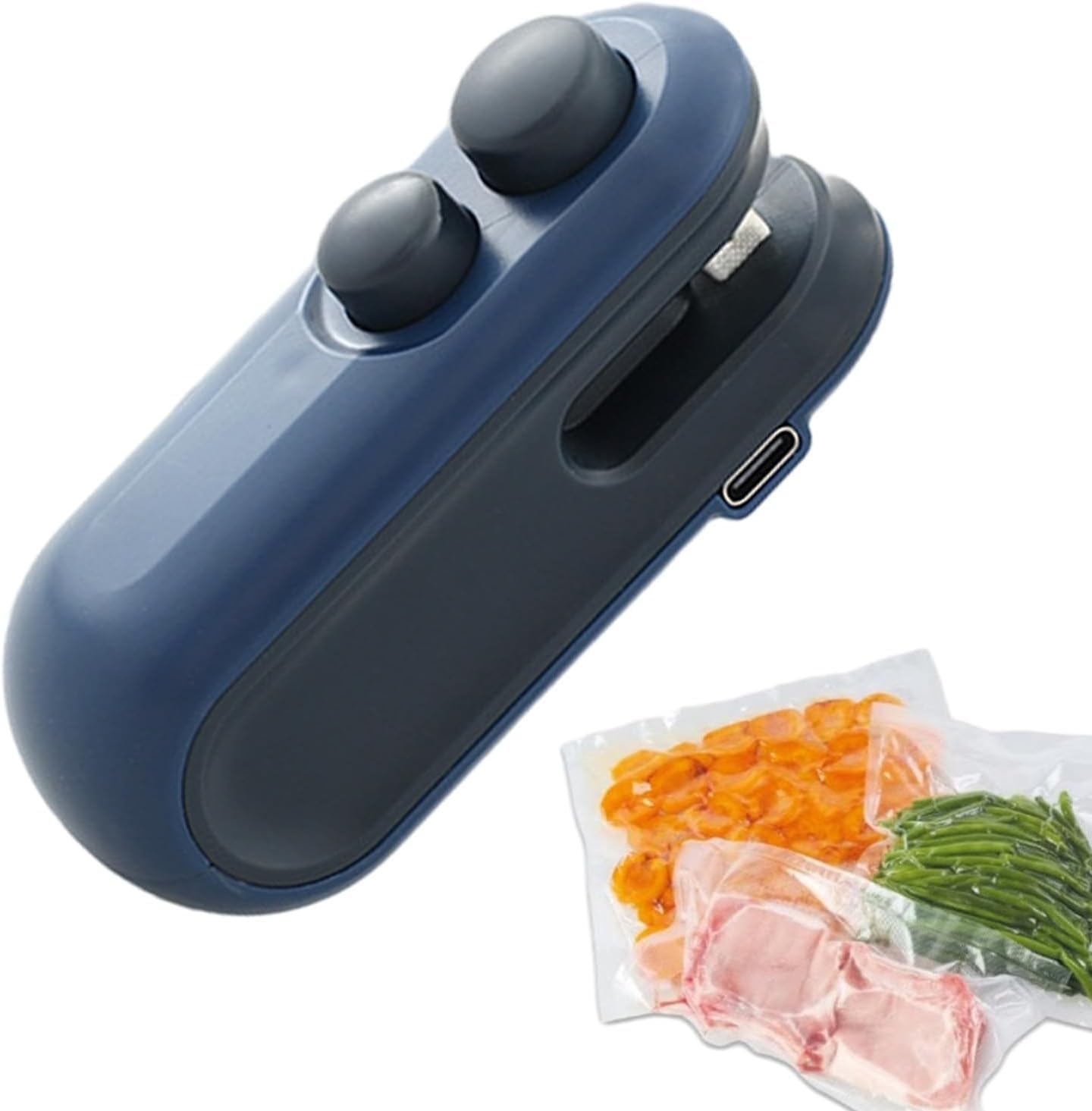 Buy GBEX Portable Mini Sealing Machine, 2 in 1 USB Rechargeable ...