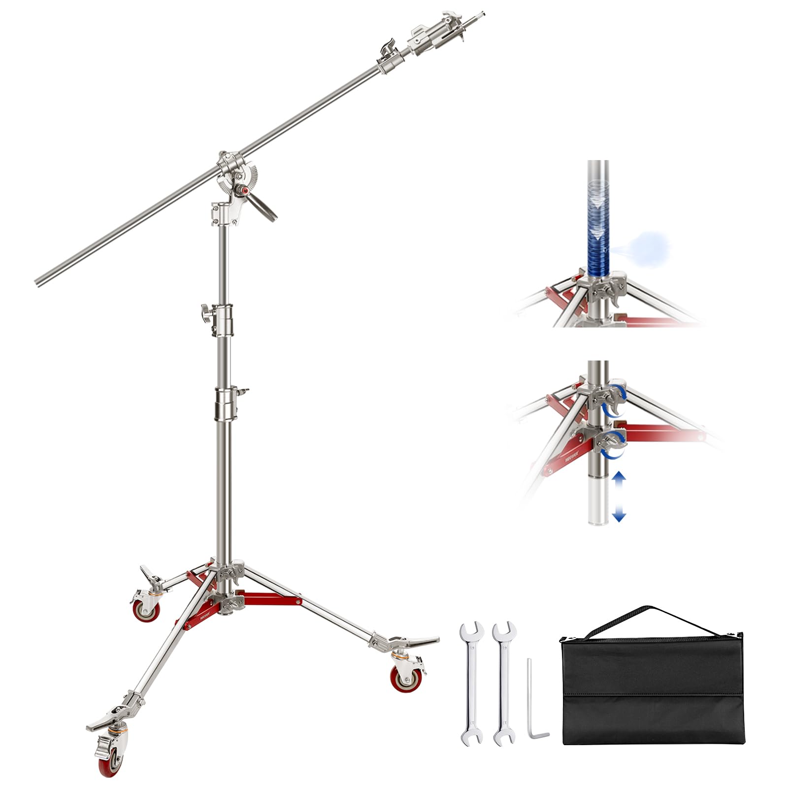 Neewer Robust C Stand Air Cushioned C Tripod With Boom | Desertcart QATAR