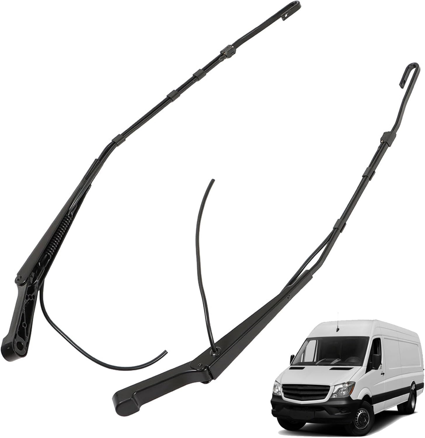 Amazon.com: ANTUKO 2-Pack Front Left and Right Windshield Wiper Arm ...