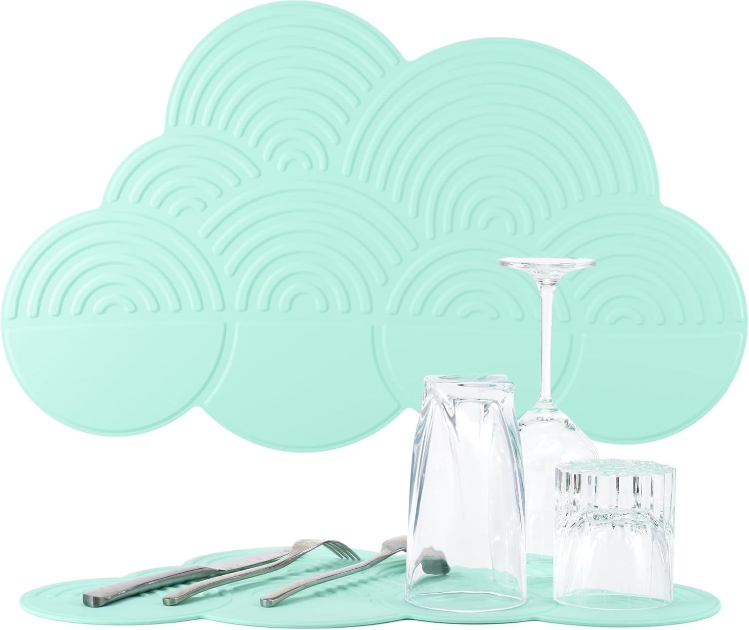 Amazon.com: Li&Zhao Dish Drying Mats for Kitchen Counter - 18.5" x 11.2 ...