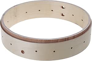 Amazon.com: 11 Inch Banjo Rim Practical Maple Wood-Banjo Rim Musical ...