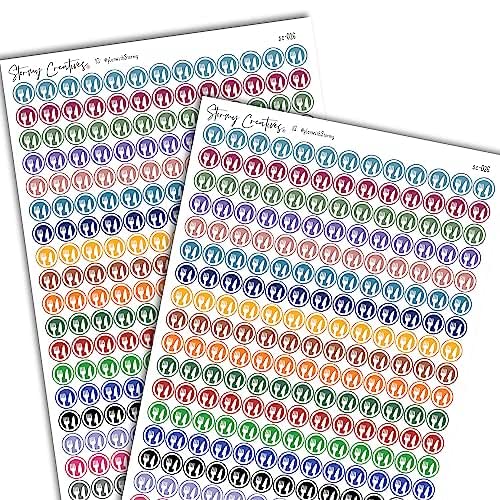 Amazon.com: Stormy Creatives Small Meal Planning Icons Decorative ...