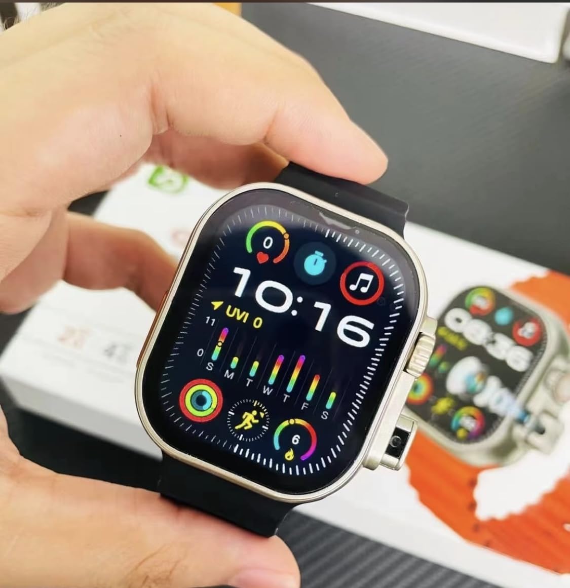 SE HUB Premium BW-9 Ultra 4G SIM Card Watch with Camera + Mobile ...