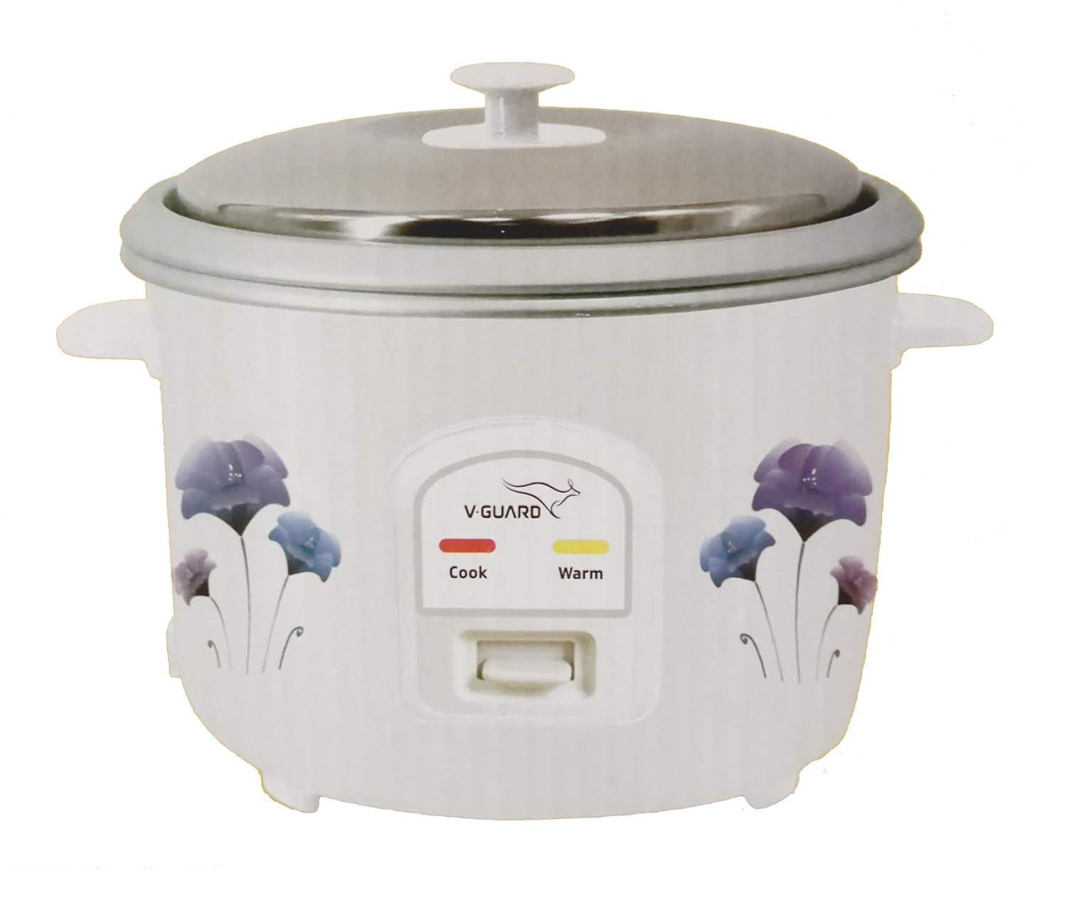 Buy V-Guard VRC 1 (2P) Electric Rice Cooker (White), 10 kilograms ...