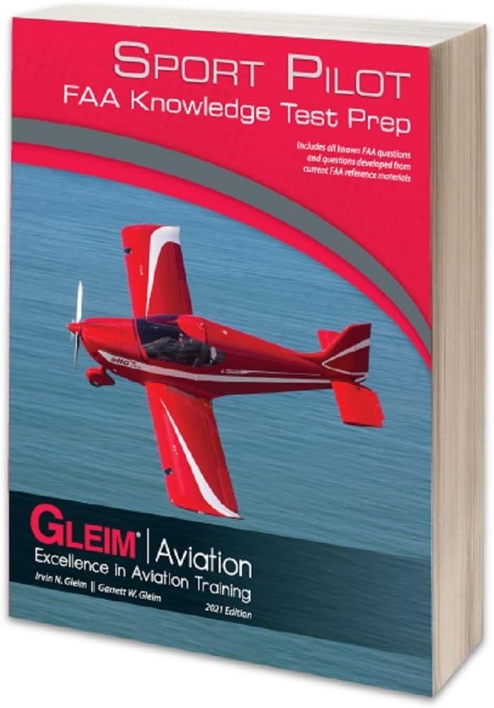 Amazon.com: Gleim Sport Pilot FAA Knowledge Test Prep 2021 Edition ...