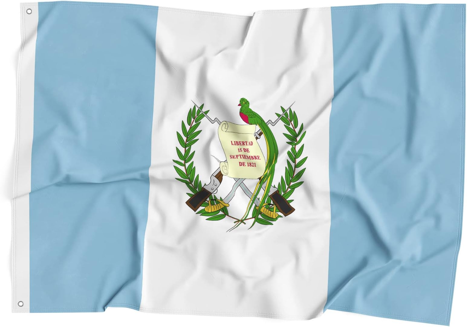 Amazon.com : Guatemala Flag 3x5ft Poly - INTERNATIONAL FLAGS : Patio ...