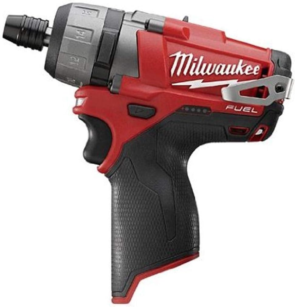 Milwaukee 2402-20 M12 Fuel 1/4 Hex 2-SPD Screwdriver Tool Only : Amazon ...
