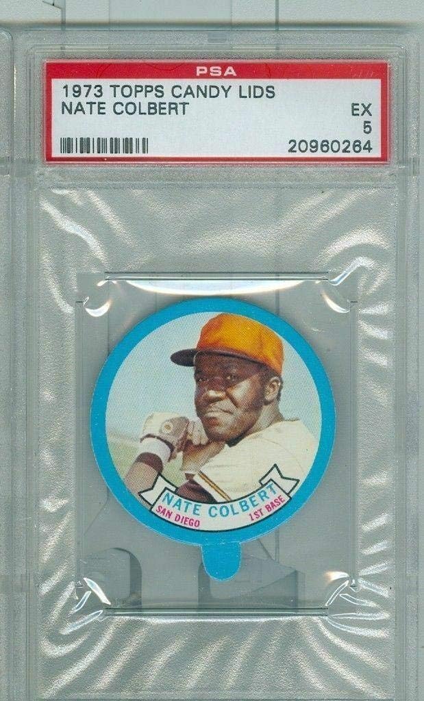 Amazon.com: 1973 topps Candy lids Nate Colbert psa 5 San Diego Padres ...