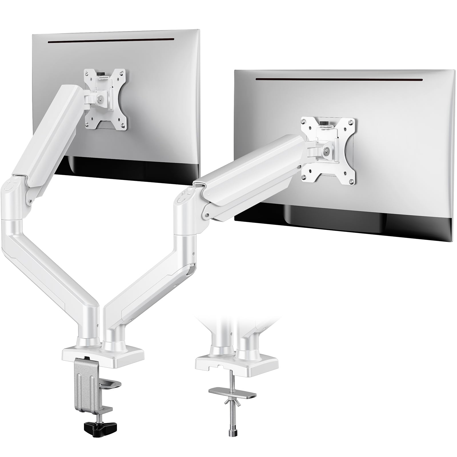 Amazon.com: ErGear Dual Monitor Stand up to 32 inches Screen, Load ...