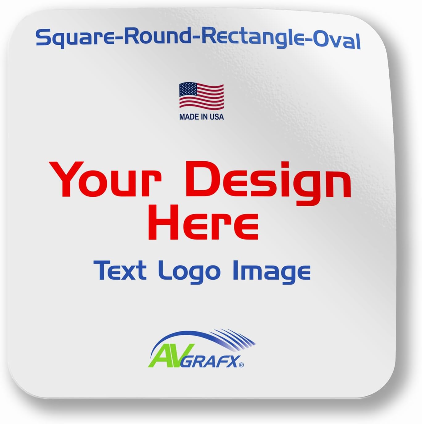 Amazon.com : Custom Stickers 1-5 Inch, JOVELLO Square Custom Labels ...